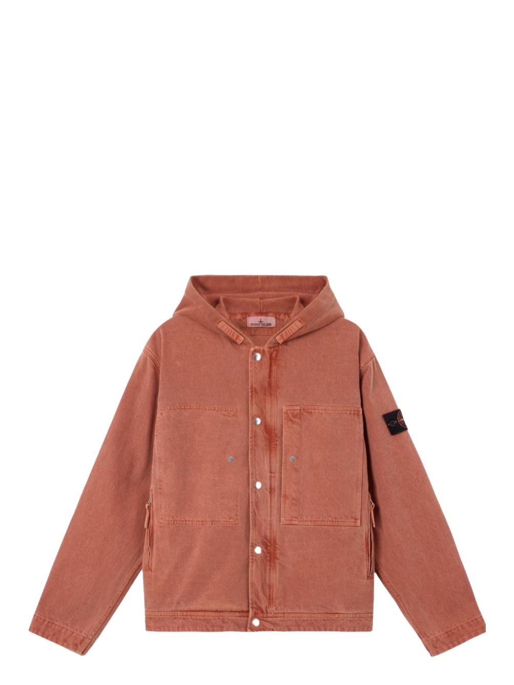 STONE ISLAND Stone Island Hooded Jacket with Multiple Pockets